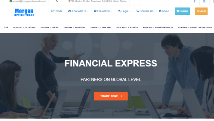 Morgan Option Trade Review (morganoptiontrade.com Scam) - Personal Reviews