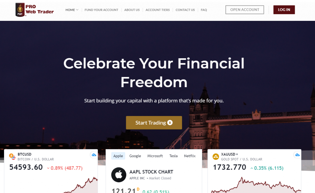 Pro Web Trader Review (prowebtrader.com Scam) - Personal Reviews