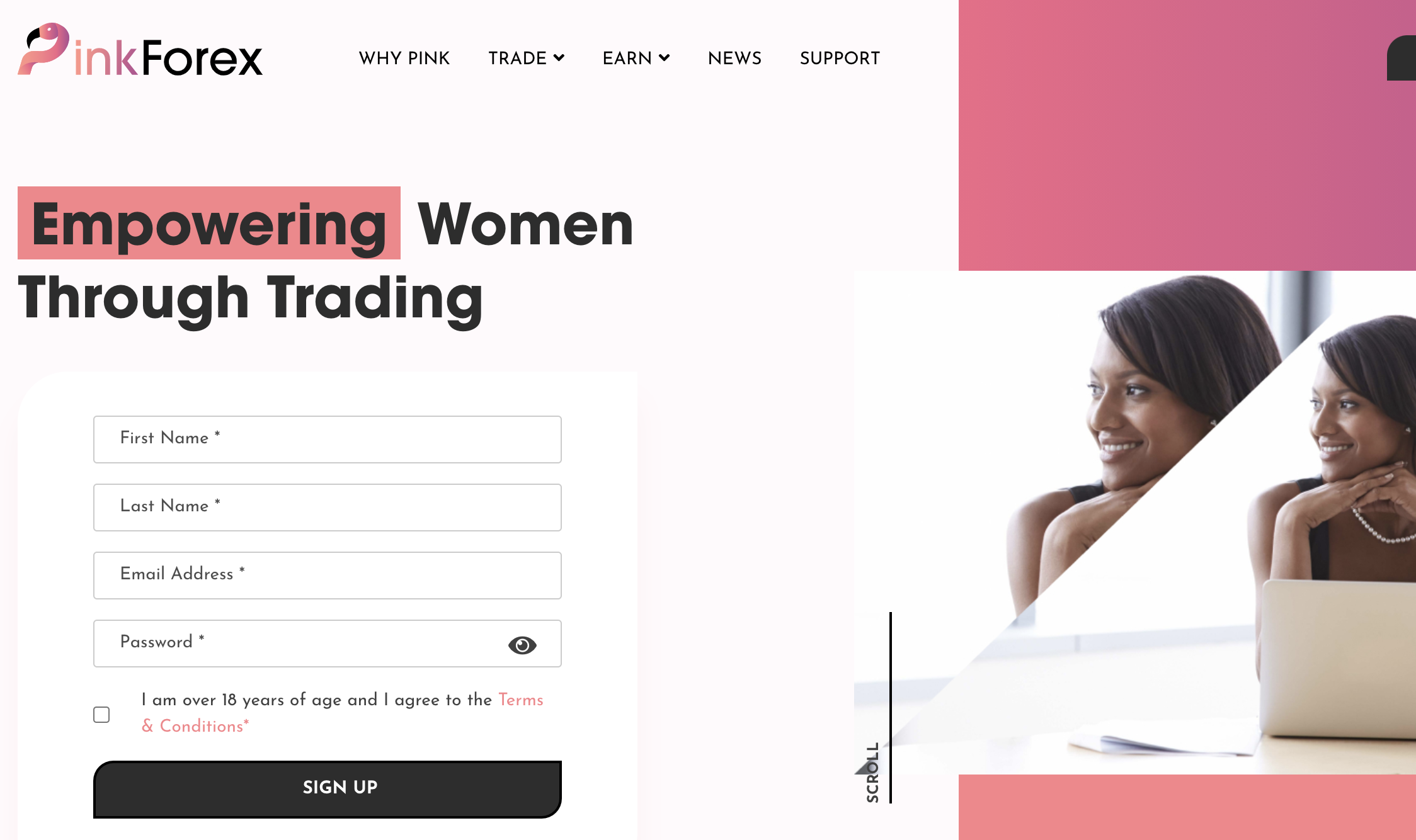 Pink Forex Review (pinkforex.com Scam) - Personal Reviews