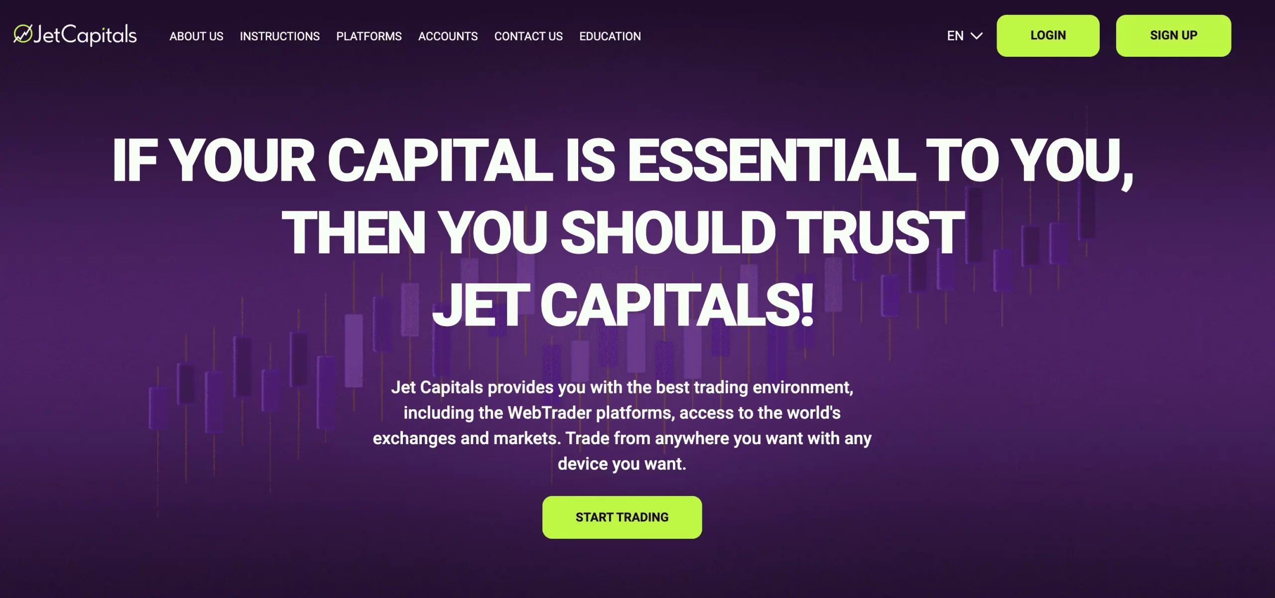 Jet Capitals Review (jetcapitals.com) - Personal Reviews