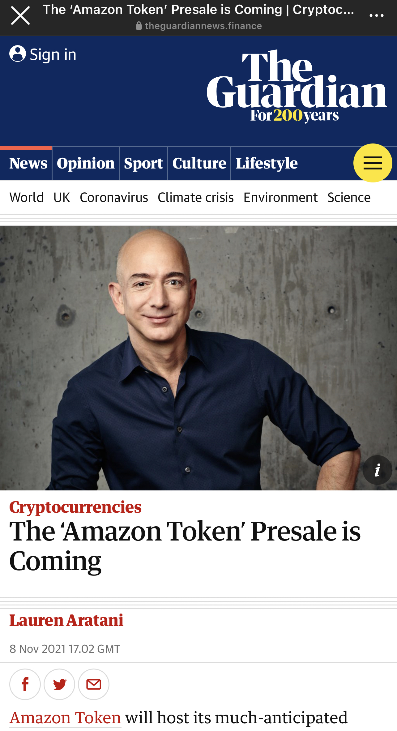 Amazon Presale Token Scam Review - Personal Reviews