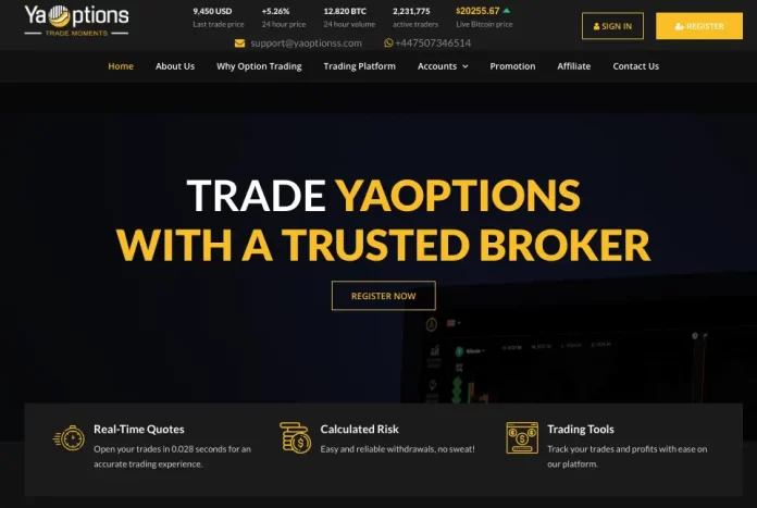 Ya Options Review (yaoptions.com Scam) - Personal Reviews