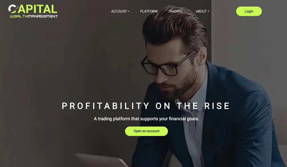 Capital Wealth Management Review (capitalwealthmanagement.io Scam)