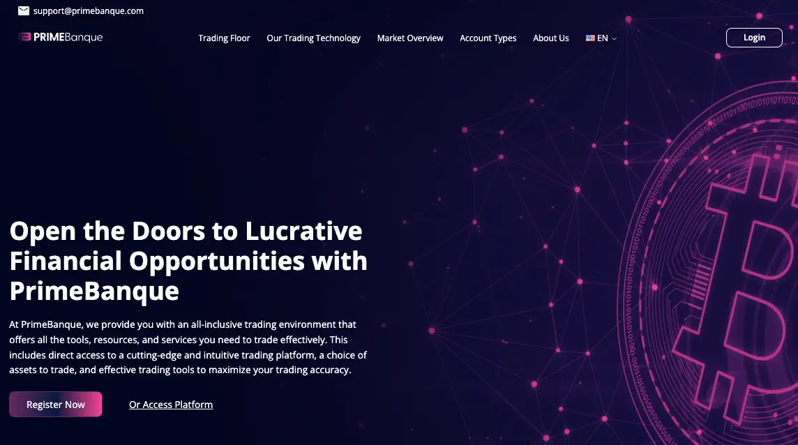 Prime Banque Review (primebanque.com Scam) - Personal Reviews